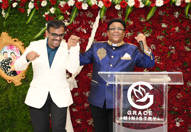 Bro Andrew Richard celebrates his 60th Birthday at Grace Ministry in ...